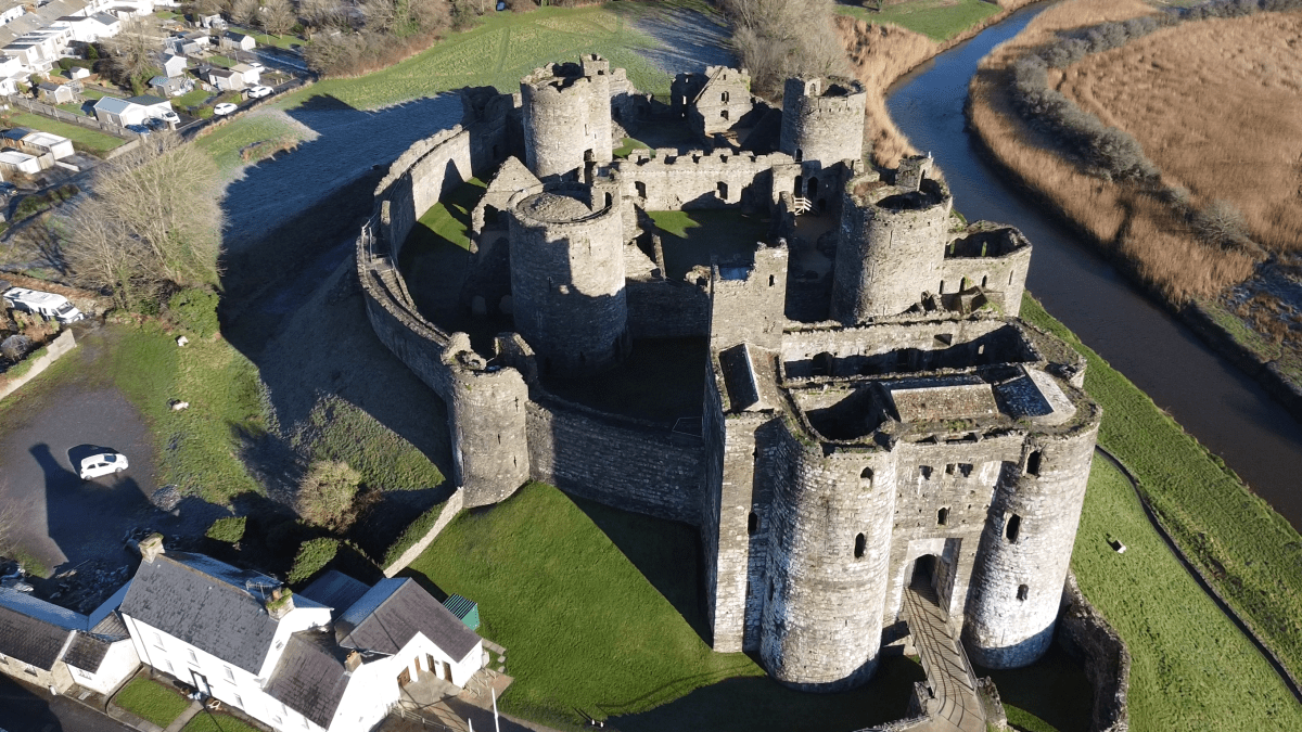 Kidwelly Castle, Wales – Pinned on Places